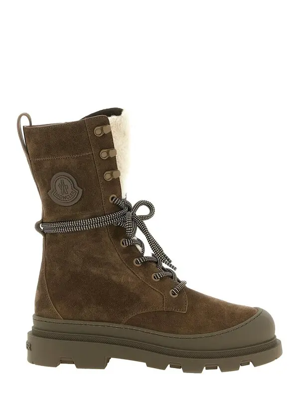 Moncler Vera High' Boots - Brown