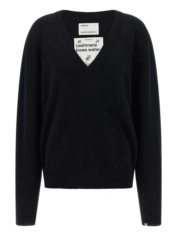 Extreme Cashmere N°492 Ben Sweater - Black