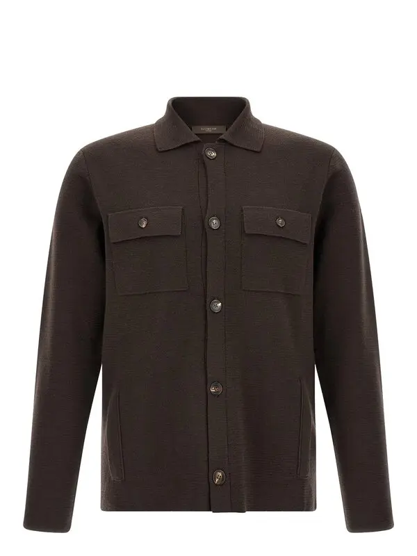 ZANONE Saharan Cardigan - Brown