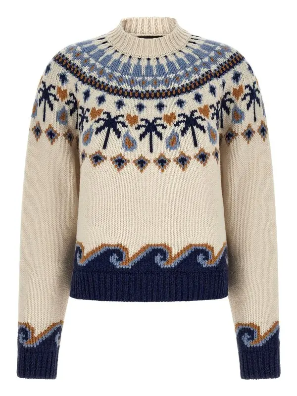 Alanui Sweet Winter Virgin Wool Sweater - Multi