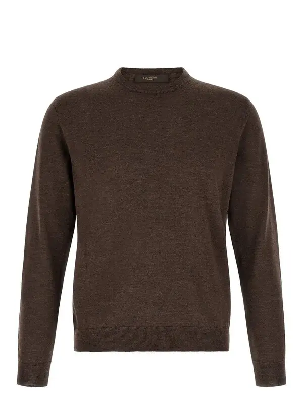 ZANONE Giro Sweater - Brown