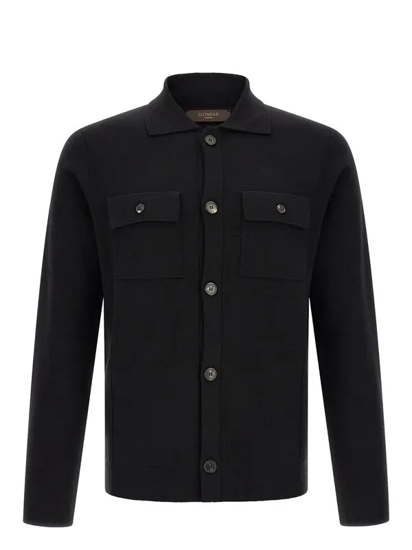 ZANONE Saharan Cardigan - Black