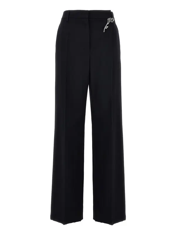 Prada Gabardine Trousers - Blue