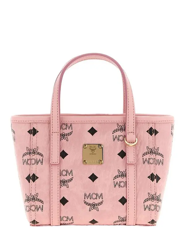 Mcm Toni X-mini Shopping Bag - Pink