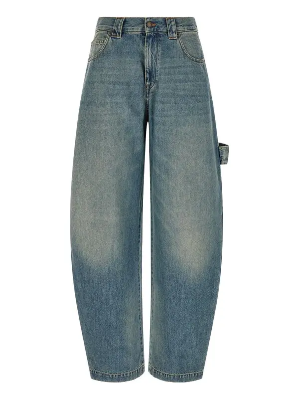 DARKPARK Audrey Barrel-cut Jeans - Blue