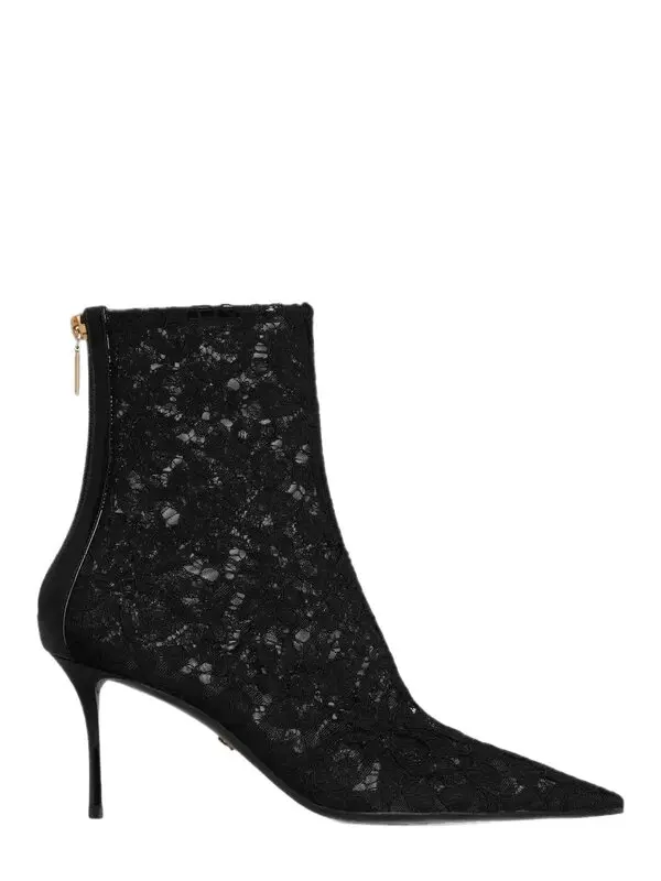 Dolce & Gabbana Eternity Lace Bootie - Black