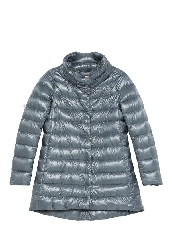 Herno Amelia Quilted Puff Coat - Light Blue