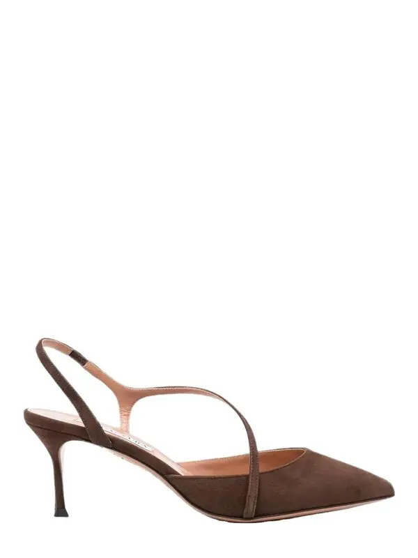 AQUAZZURA Dinasty Pump 65 - Brown