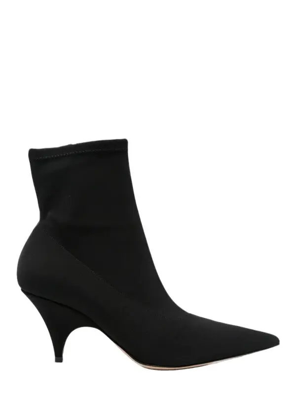 GIANVITO ROSSI Osaka Stretch Nylon Bootie - Black