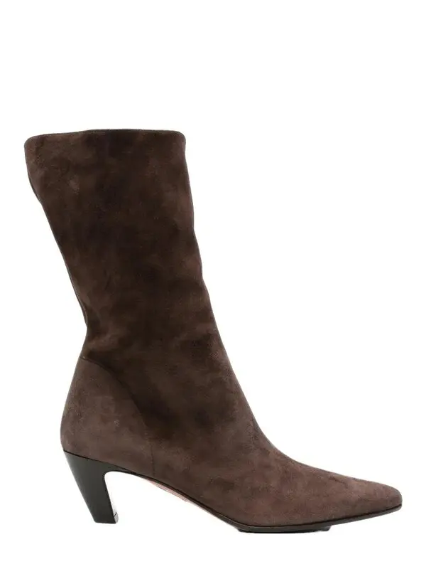 AQUAZZURA Slouchy Bootie 50 - Brown