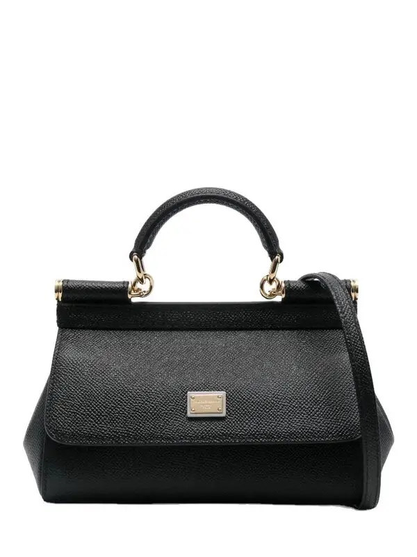 Dolce & Gabbana Mini Sicily Stampa Dauphine - Black