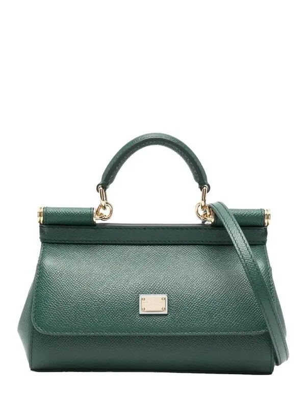 Dolce & Gabbana Mini Sicily Stampa Dauphine - Green
