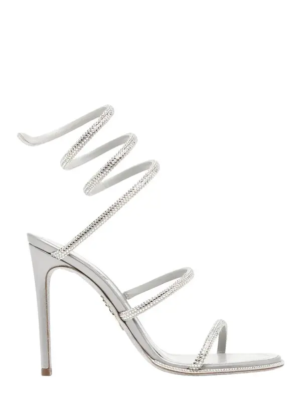 Rene Caovilla Cleo Sandal - Silver