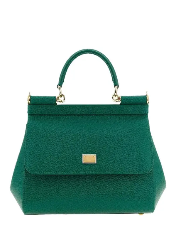 Dolce & Gabbana Sicily Small Bag Stampa Dauphine - Green