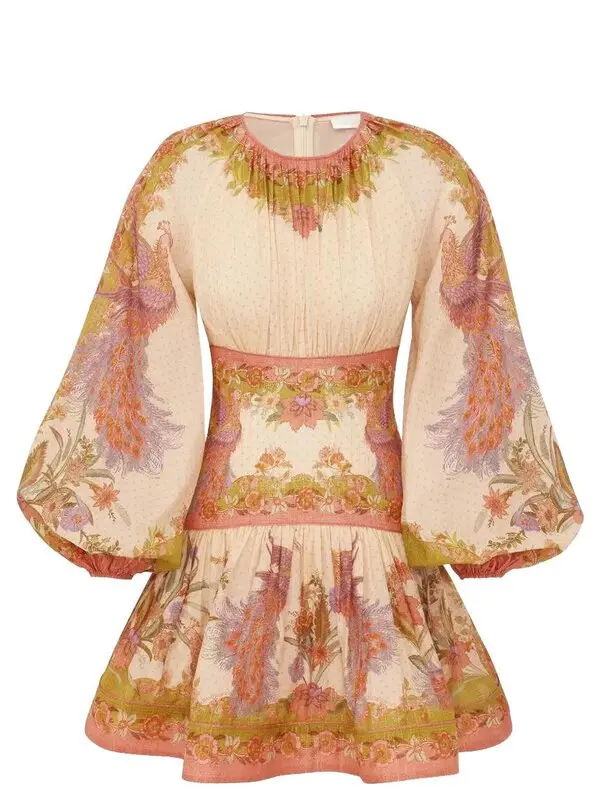 Zimmermann Indra Mini Dress - Multi