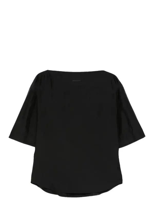 Filippa K Sheer Tee - Black