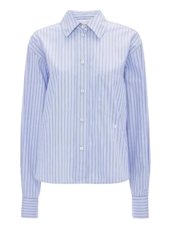 Victoria Beckham Elys Striped Shirt - White