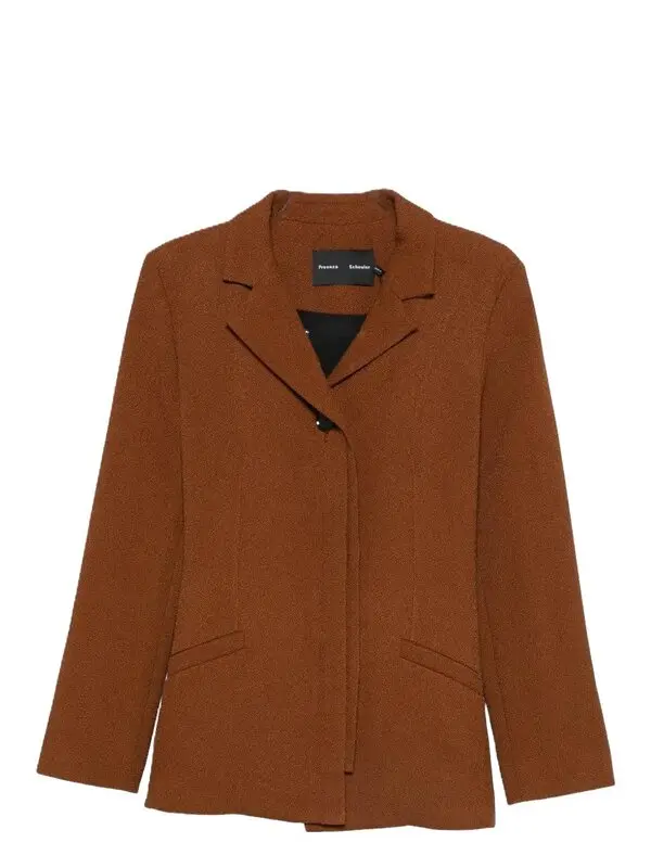 Proenza Schouler Vioni Heavy Sable Jacket - Brown