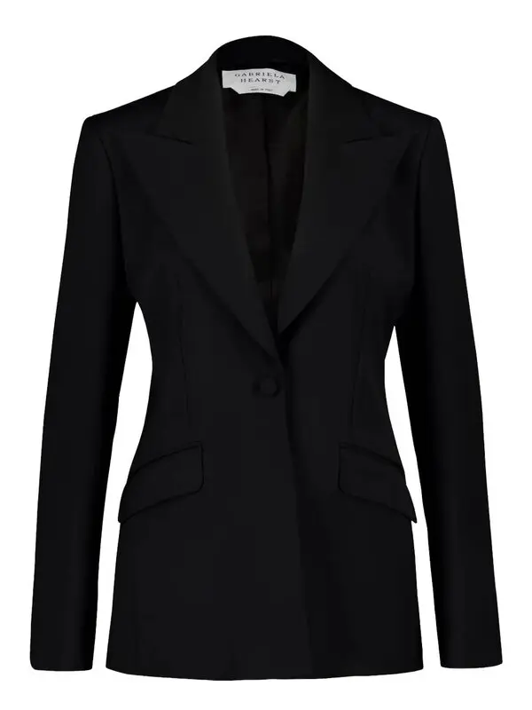 Gabriela Hearst Leiva Blazer - Black