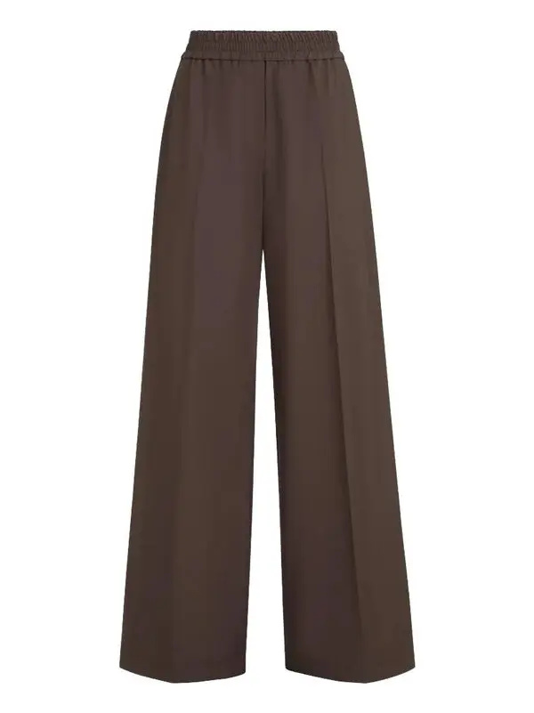 Brunello Cucinelli Elastic Waist Trousers - Brown