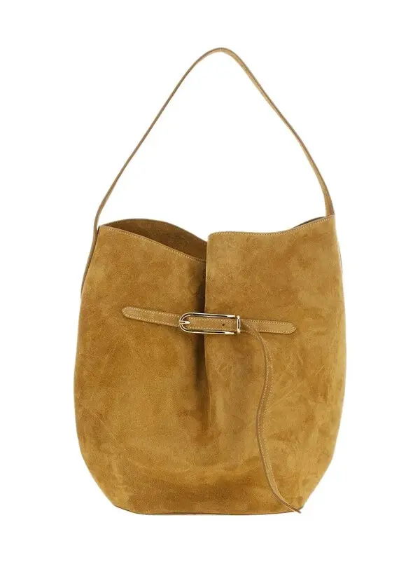 LIFFNER Belted Bucket Bag Large - Beige