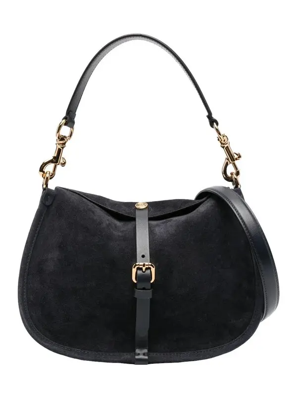 Etro Medium Pony Suede - Blue