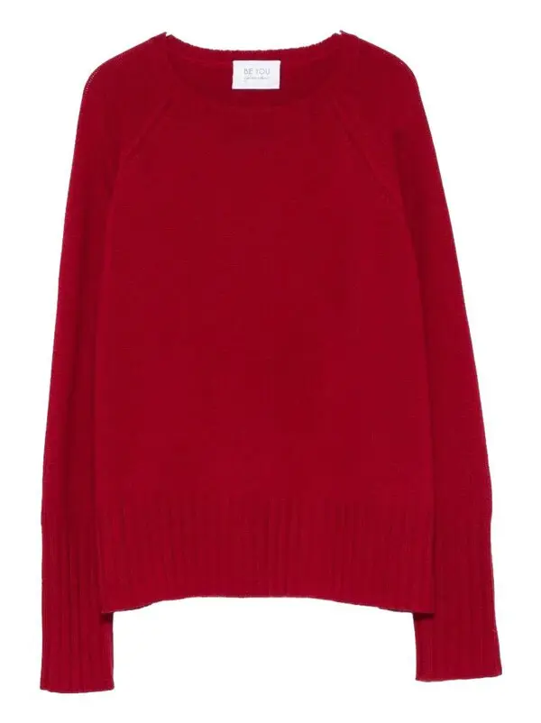 BE YOU Cashmere Sweater - Red