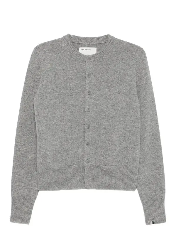 Extreme Cashmere Little Lamb Cashmere Cardigan - Gray