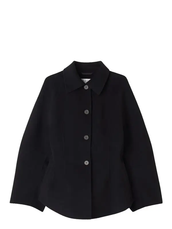 RÓHE Double-faced Sculptural Jacket - Black
