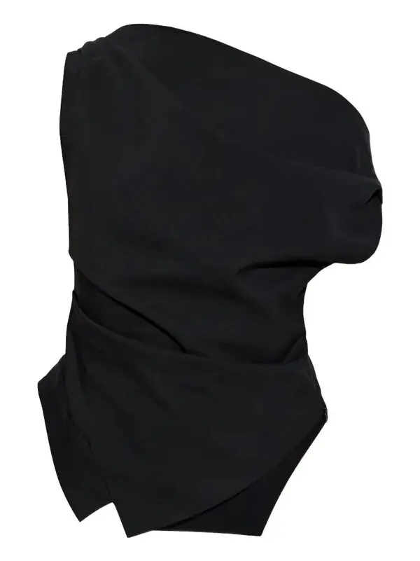 RÓHE Asymmetrical Top - Black