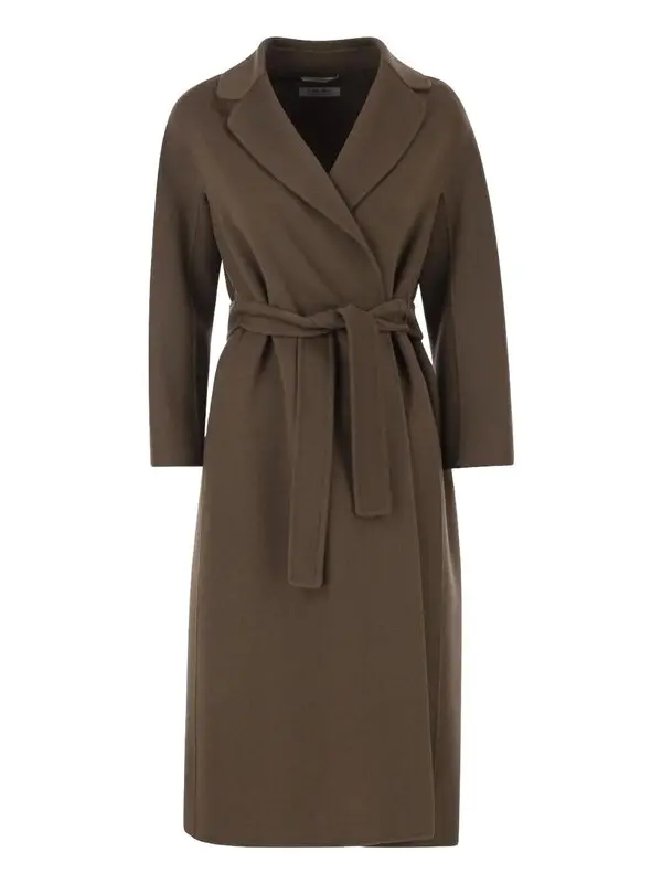 Max Mara Esturia Wool Coat - Brown