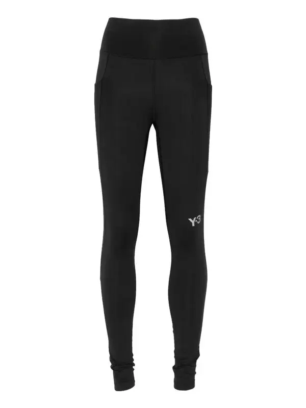 Y3 Run Tights - Black