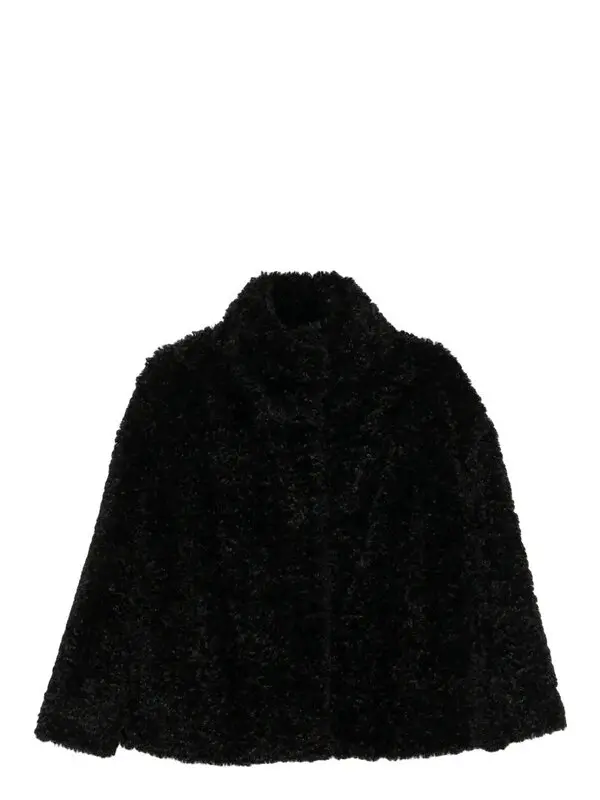 Herno Faux Fur Jacket - Black