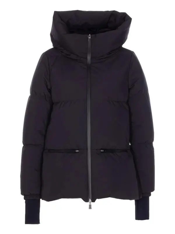 Herno Hooded Puffer Jacket - Black