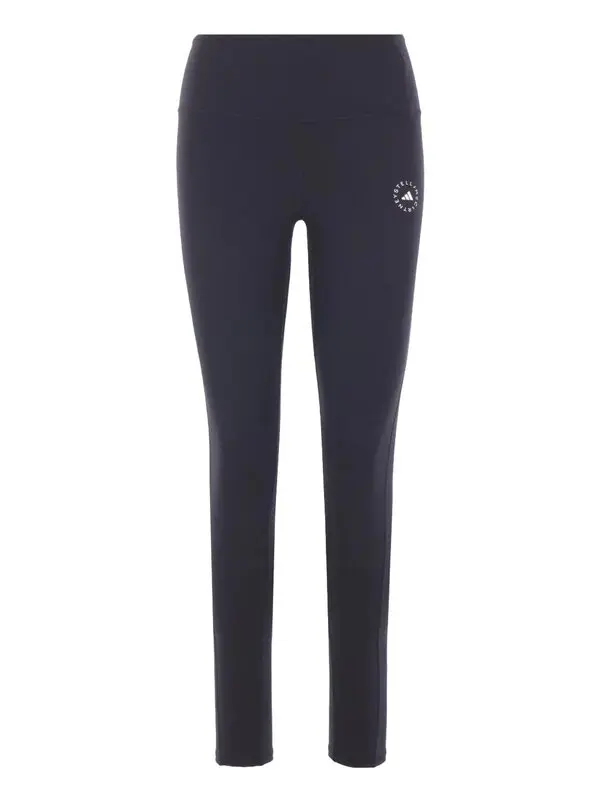 Adidas By Stella McCartney High Waist Logo Leggings - Black