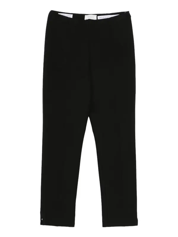 Peserico Side Zip Trousers - Black