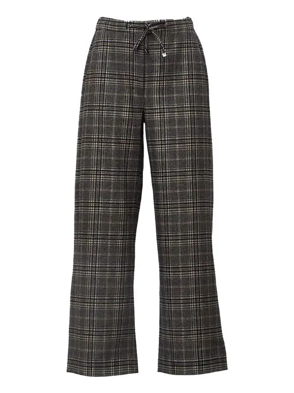 Max Mara Vischio Wool Trousers - Beige