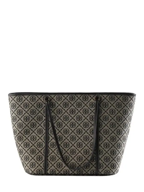 Tory Burch T Monogram Zip Tote - Blue
