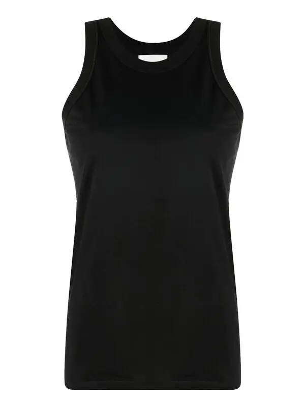 Loulou De Saison Cotton Tank Top - Black