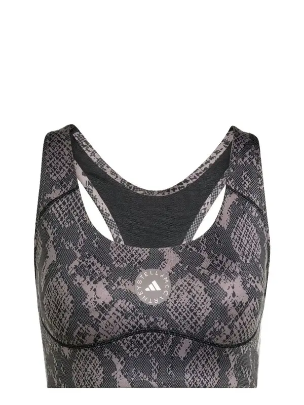 Adidas By Stella McCartney Power Impact Bra - Gray