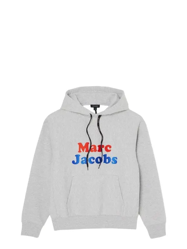 Marc Jacobs Canal Street Logo Hoody - Gray