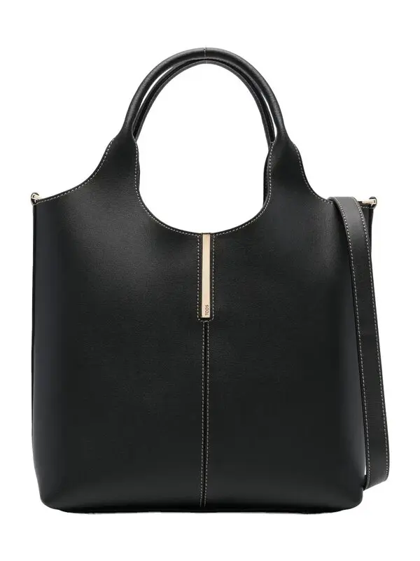 TOD'S Leather Tote - Black