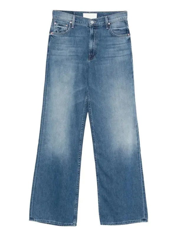 MOTHER Jeans The Rerun Zip Sneak - Denim