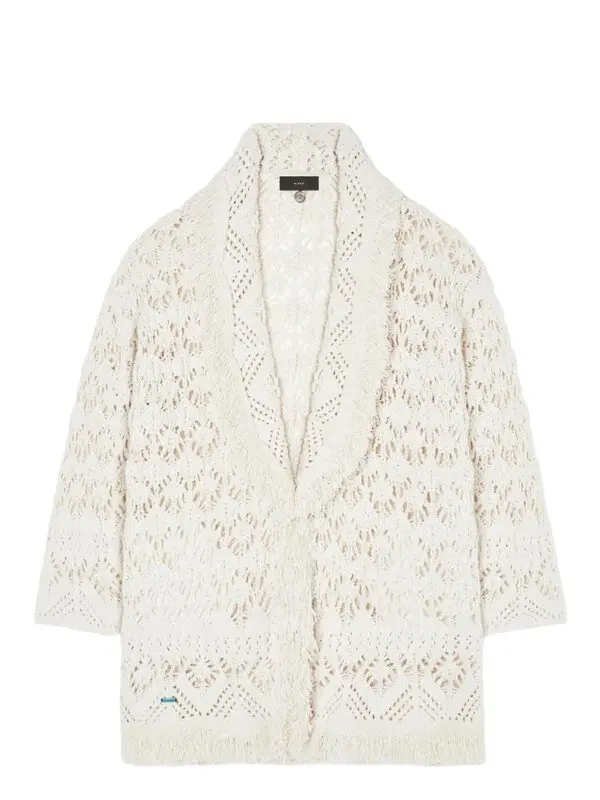 Alanui Lagoon Romance Cardigan - White