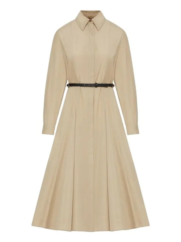 Max Mara Affetto Shirt Dress - Beige