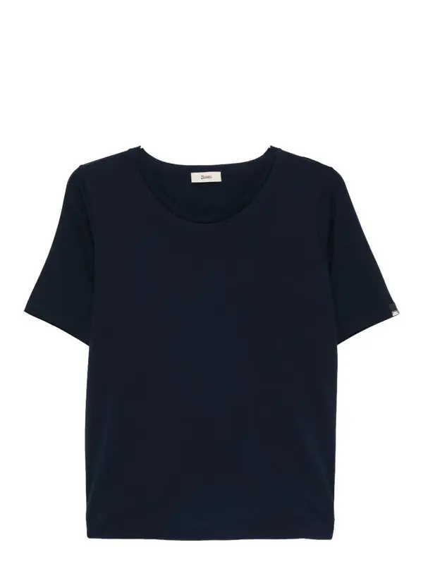 Herno Super Fine Tee - Blue