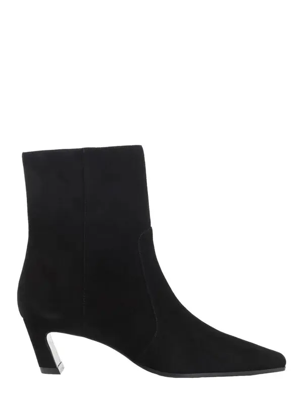 STUART WEITZMAN Stassi Zip Bootie 50 - Black
