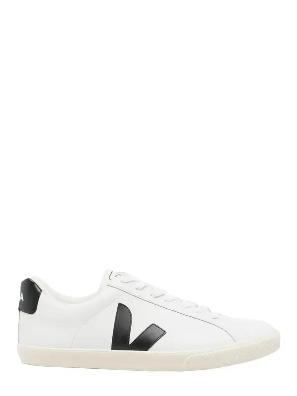 VEJA Esplar Logo Leather Sneakers - White/black