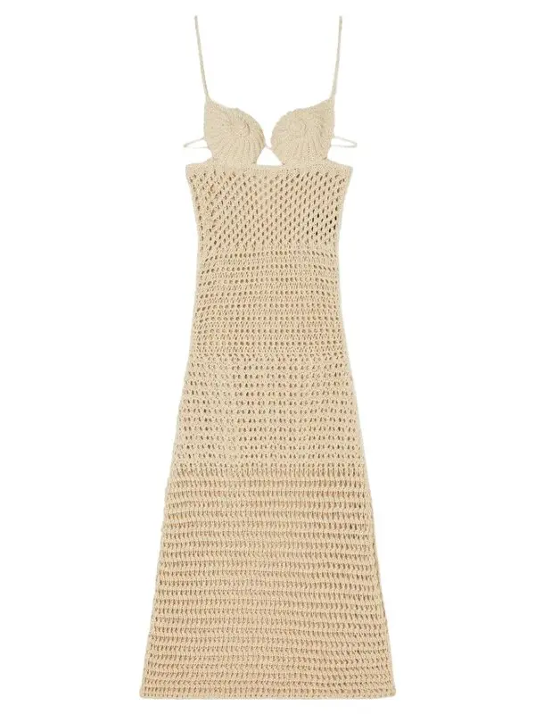 Alanui The Sound Of The Sea Dress - White