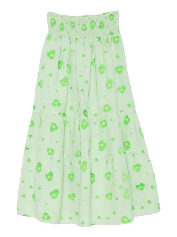 ORSINA Animalier Skirt - Green
